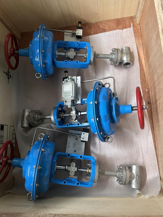 Pneumatische cryogene noodsluitklep voor LNG-LN2 LAR-LCO2-tanks